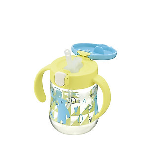 Richell Straw Mug 7months yellow 200ml
