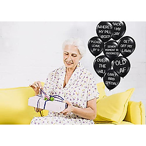 Funny Abusive Balloons | Fun Decoration for Adult Birthday Party | 8 Pack with Different Phrases (8 Pack)