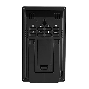 XARONF Weather Stations Indoor Outdoor Weather Station, Home Weather Station with Atomic Clock, Indoor Outdoor Humidity Thermometer Monitor Digital Forecast Weather Stations