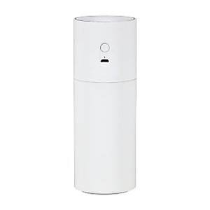 Homedics Portable Humidifier - Small Air Humidifiers for Bedroom, Plants, Office, Travel - Cool Mist Humidifiers, Color-Changing Accent Light, 2 Mist Settings, White