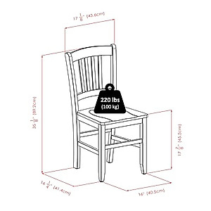 Winsome Wood Shaye Dining set, Walnut