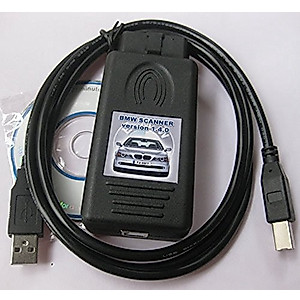 iSaddle for BMW Scanner 1.4.0 Programmer V1.4 ECU EEPROM Diagnostic Code Reader for E38 E39 E46 E53 (Must Work with Windows XP)