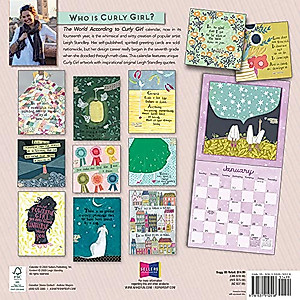 2021 The World According to Curly Girl 16-Month Wall Calendar