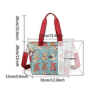 Women Tote Handbags Shoulder Bags Lightweight Purse Fashion Large Capacity Bags Purse Light Handbag Light (A, One Size)
