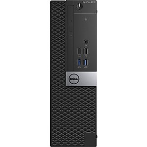 Dell Optiplex 5040 Small Form Desktop, Intel Quad Core i5 6500 3.2Ghz, 8GB DDR3, 1TB Hard Drive, HDMI, Windows 10 (Renewed)