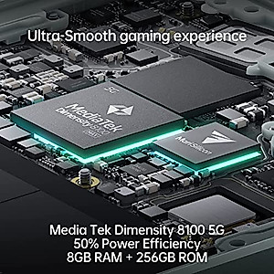 Oppo Reno 8 Pro Dual-Sim 256GB ROM + 8GB RAM (GSM only | No CDMA) Factory Unlocked 5G Smartphone (Glazed Green) - International Version