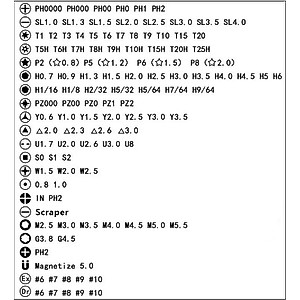 Screwdriver set 183-in-1 Electronics Repair Tool Magnetic Driver Kit,Screwdriver Kit, Free B-7000 Adhesive+Double-sided tape+Single-edged blade