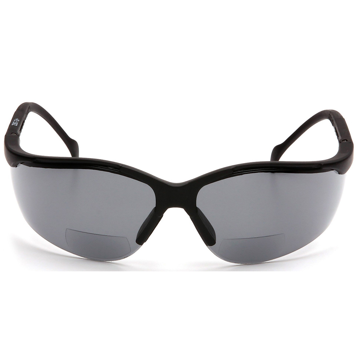Pyramex V2 Readers Safety Eyewear, Gray +2.5 Lens With Black Frame