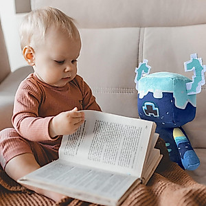 XSLWAN Warden Plush Soft Toy Throw Pillow Decor for Video Game Fans, Kids Party Favors, Holiday and Birthday Gifts