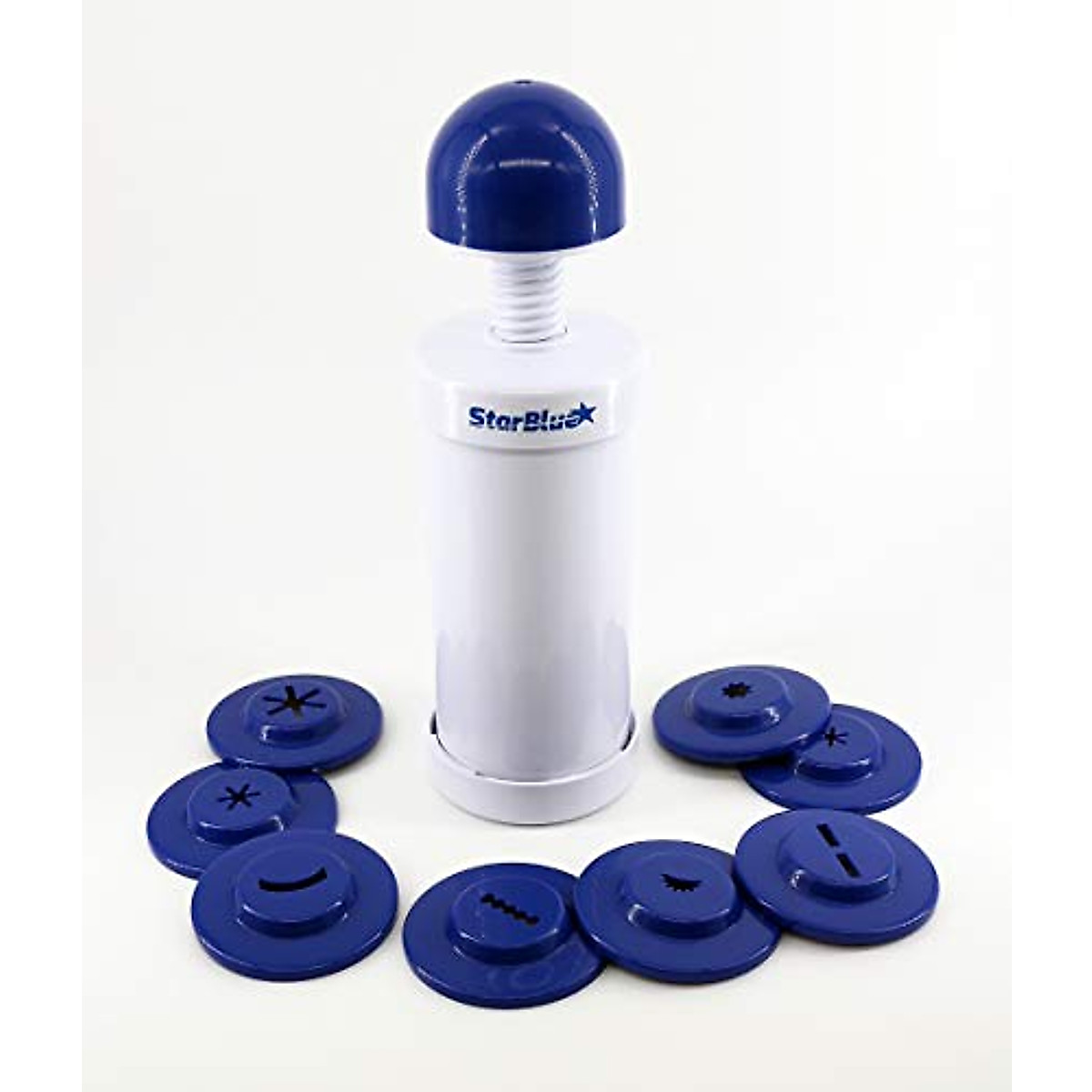 Churrera Churro Maker by StarBlue with FREE Recipe e-Book - Easy tool for Deep Fry churro in 8 difference shapes