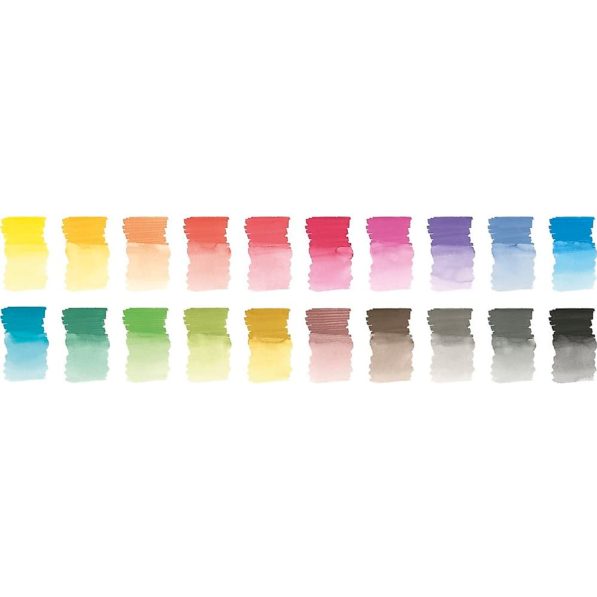 Faber-Castell Albrecht Durer Watercolor Markers - Wallet of 20, Watercolor Dual Tip Markers