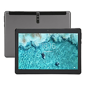 Aqur2020 Tablet, Phone Tablet 10.1 Screen WiFi 100‑240V for Home (US Plug)