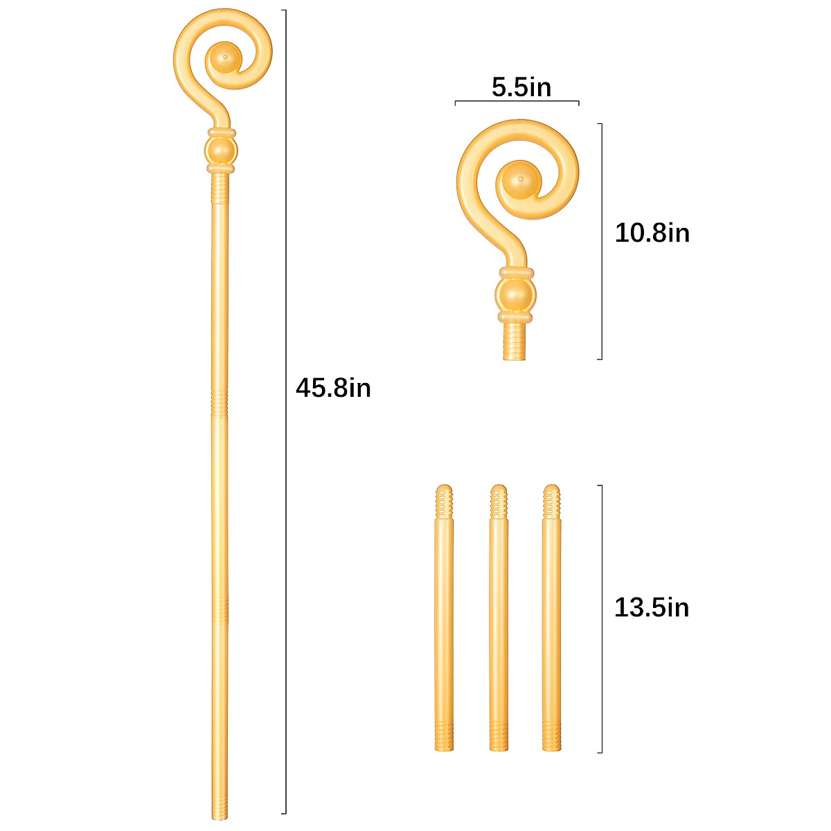 Irtysh Mens Biblical Saint Joseph Costume Jesus Robe Sherherd Costume Staffs Headwrap Hat Waist Rope Set(Brown M)