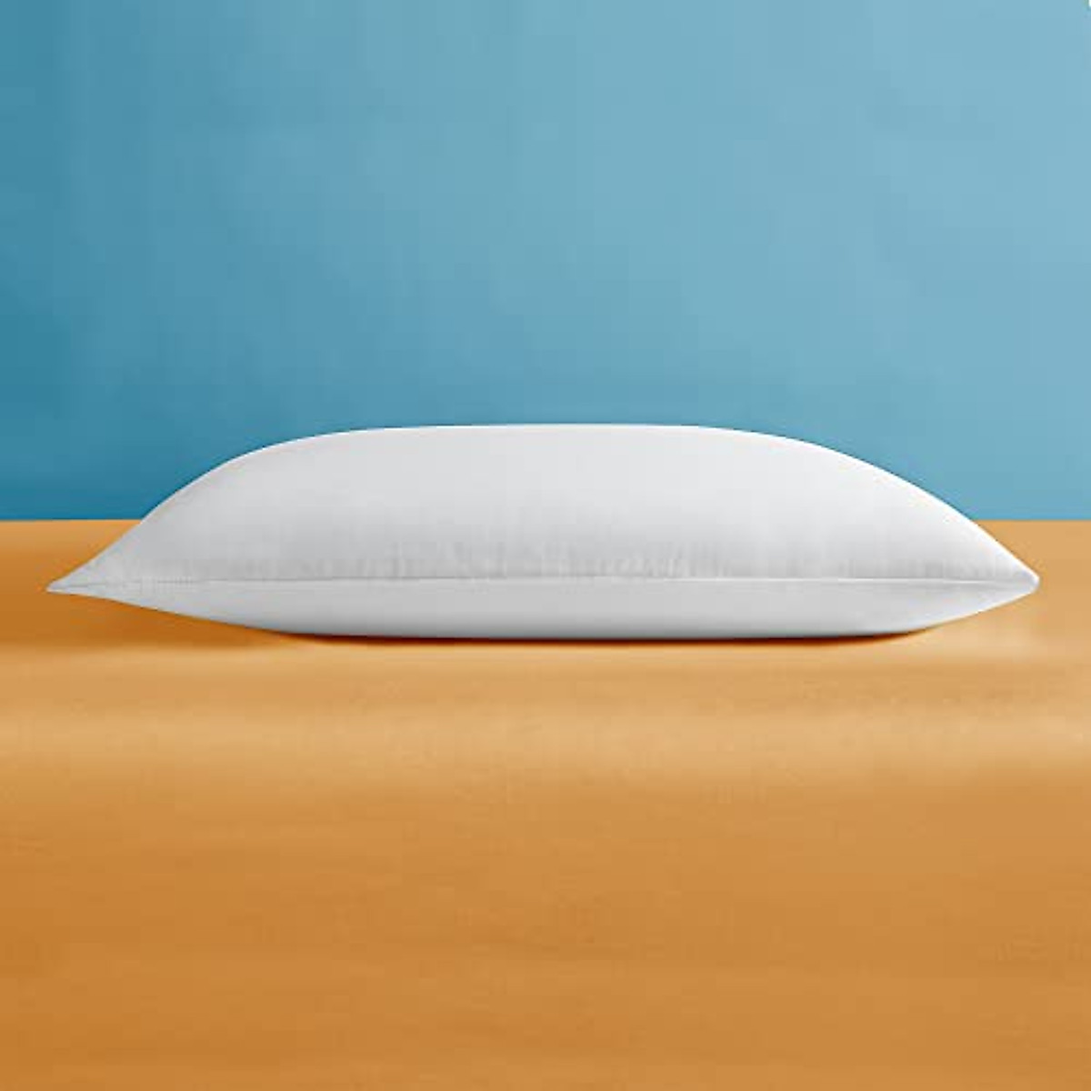 Sleep Innovations Marley Cooling Gel Memory Foam Mattress, 10 Inches, Queen & Reversible Cooling Gel Memory Foam & Memory Foam Pillow Hypoallergenic Cover, Queen, Made in The USA