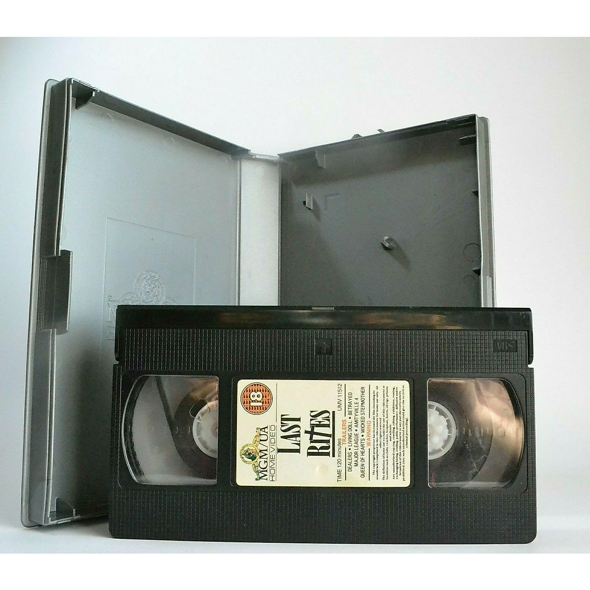 Last Rites - Mafia Crime Syndicate - Thriller - Large Box - Tom Berenger - VHS