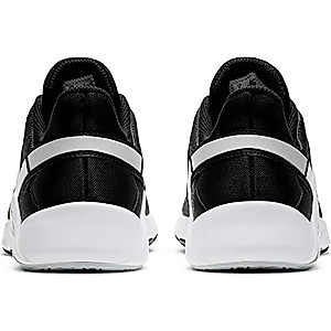 NIKE Women's Low-Top Trainers Training Shoes, Black White Pure Platinum, 8.5
