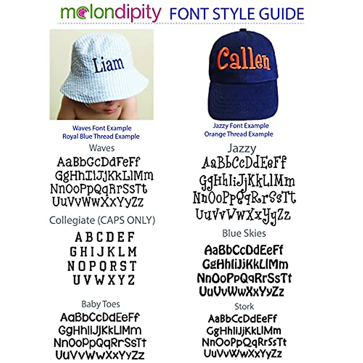 Melondipity Customized Baby Bucket Sun Hat with Chin Strap – Personalized Sun Protection Cotton Beach Sunhat for Baby Boys – Wide Brim & Adjustable Summer Cap for Children, Kids(3-12 Months)