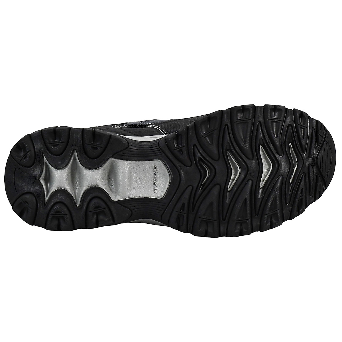 Skechers mens Afterburn Memory Foam Lace-up fashion sneakers, Navy, 9 US