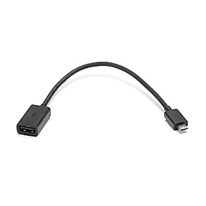 Master Cables OTG USB Adapter Cable Compatible with Fire 7", Fire HD 8, Fire HD & (4th Gen) Amazon Fire HD 6, Fire HD 7, Fire HDX - On The Go Micro USB to Female USB Adapter