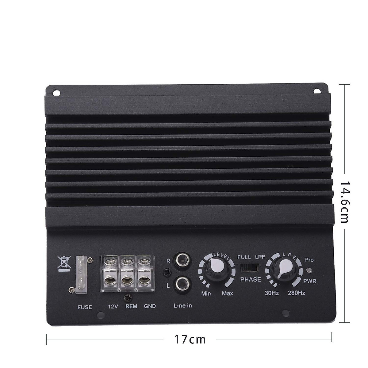 YaeCCC 1000W Car Audio High Power Amplifier Amp Board Powerful Bass Sub woofer Board 12V
