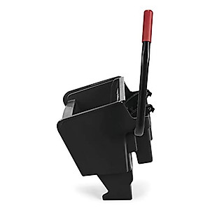 Rubbermaid Commercial WaveBrake 2.0 Side-Press Wringer for Mop Bucket, Black (2064960)