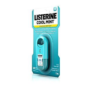 Listerine Pocket Mist Cool Mint 7.7 ml (Pack of 2)