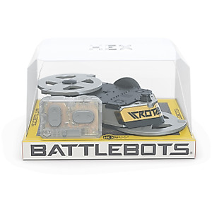 HEXBUG BattleBots Rotator, Remote Control Robot Toys for Kids, STEM Toys for Boys and Girls Ages 8 & Up, Batteries Included