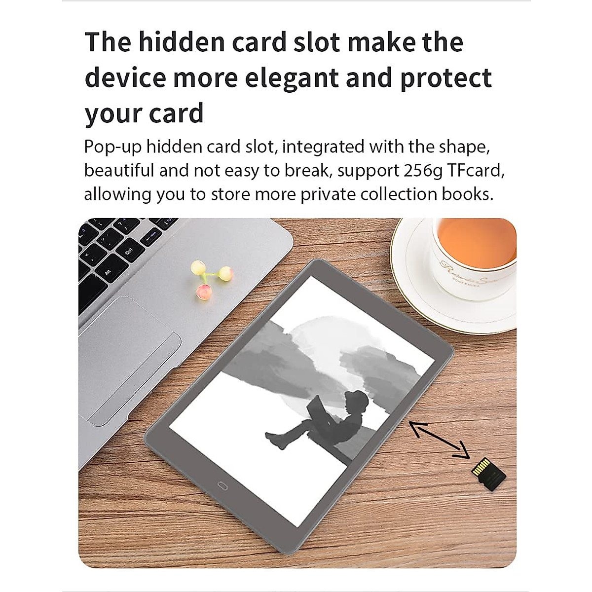 MEEBOOK P78 Pro e-Book Reader, 2022 New 7.8" Eink Carta Touchscreen,Support Handwriting, Built-in Cold/Warm Light/Audible &Out Speaker, Android 11, Support Google Play Store,OTG/USB C,3GB+32GB