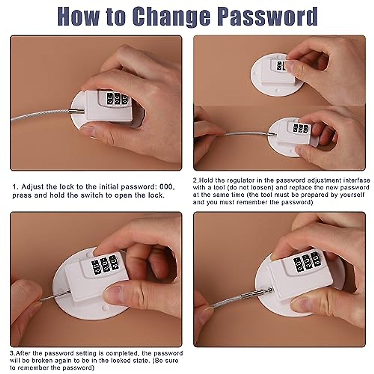 2pcs Refrigerator Lock, Fridge Locks for Kids Self Adhesive No Drilling Refrigerator Door Locks Freezer Lock for Cabinet Window Drawer Appliances