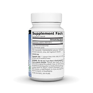 Source Naturals NSK-SD Nattokinase, Systemic Enzyme for Healthy Circulation* 100mg - 60 Vegan Capsules