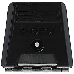 Igloo Hybrid Stainless and Plastic Latch (3.38 L x 0.57 W x 0.57 D Inches) - Black/Silver