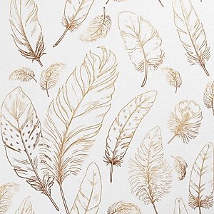 Qianglive White Peel and Stick Wallpaper 17.3"x80" Feather Wallpaper Neutral Textured Contact Paper Modern Removable Vinyl Wall Paper Waterproof Shelf Paper for Bedroom Living Room