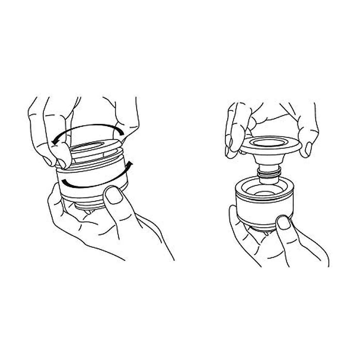 WMF Insulation/Drinking Vessels, Plastic, Stainless Steel