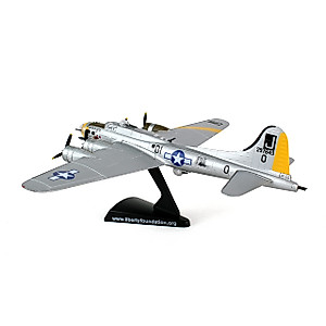 Daron Worldwide Trading B-17G Liberty Belle Vehicle (1:155 Scale), Silver