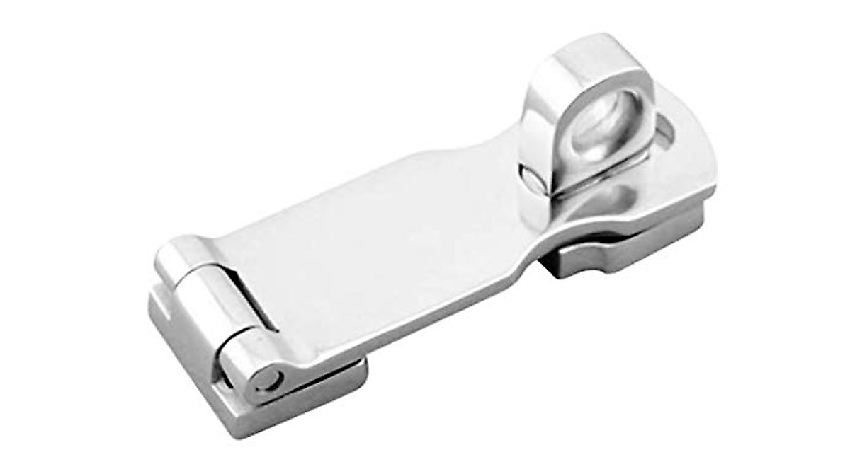 Heavy Duty Marine Grade Door Hasp with Padlock Eye