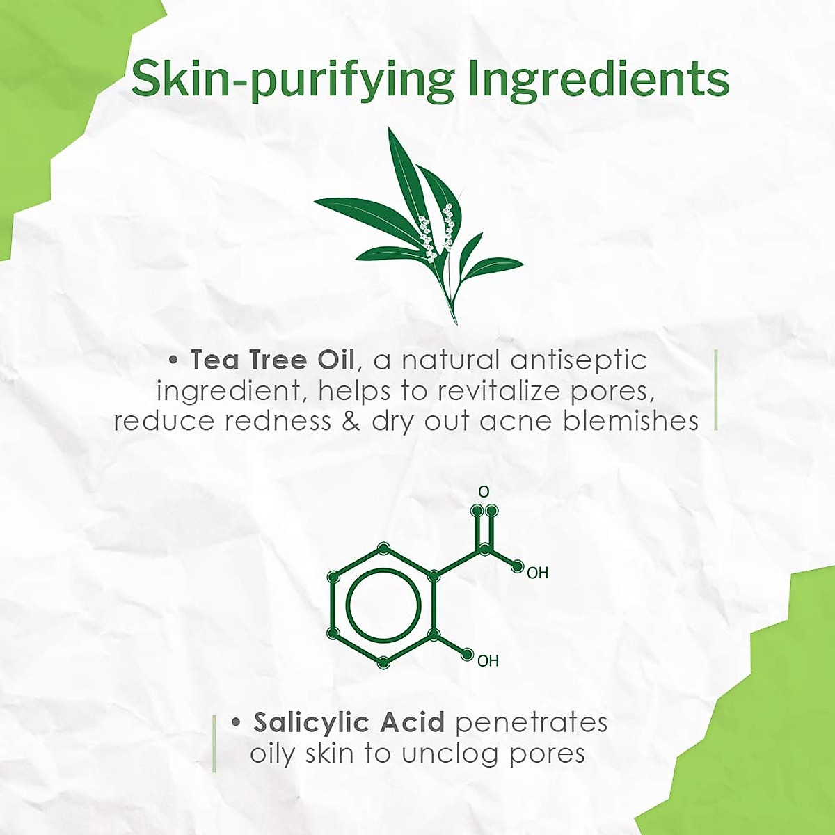 Bye Bye Blemish Tea Tree Drying Lotion, with Tea Tree Oil & Salicylic Acid, Fast-acting Formula, Dries Blemishes, Purifies Skin, 1 fl oz, 1-Pack