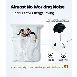 MSELTOS Drain Pump for Commercial Ice Maker, 5 ft Lift, 55 GPH Removable Condensate Pump for Portable AC Unit, Air Conditioner, Dehumidifier, Ice Machine, 110V ~ 240V, Automatic Submersible Water Pump