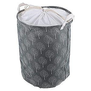 Laundry Basket Collapsible Fabric Clothes Laundry Hamper Foldable Clothes Bag Folding Washing Bin for Blankets Nursery Laundry Kids Clothing