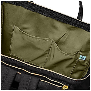 anello(アネロ) Backpack, Black (Black 19-3911tcx)