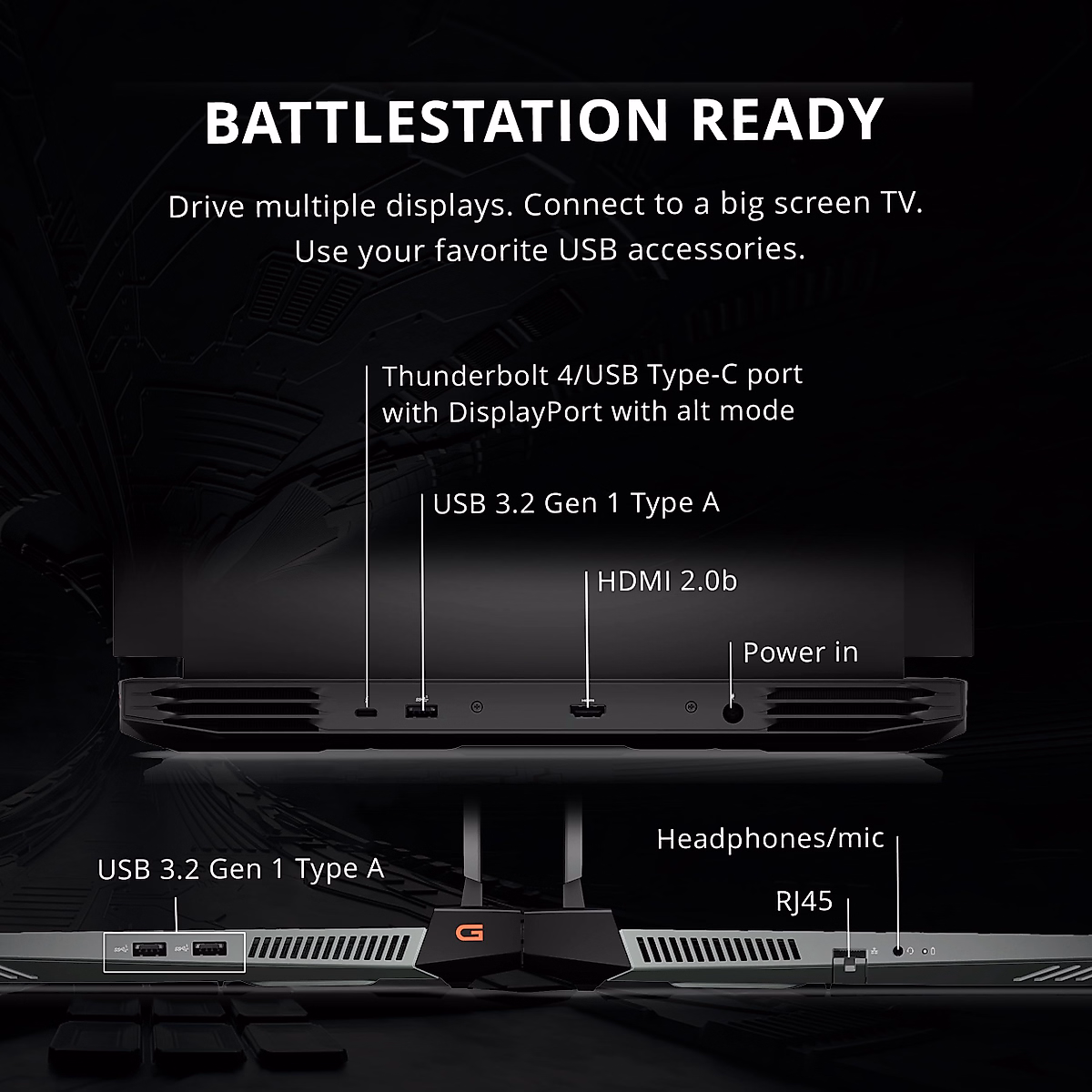 Dell G16 16‘’ FHD 165Hz Gaming Laptop, Intel Core i7-12700H, 32GB DDR5 RAM, 2TB PCIe SSD, NVIDIA GeForce RTX 3060 6G, RGB Backlit Keyboard, HD Camera, Win 11 Pro, Gray