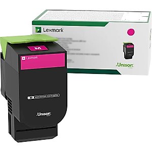 Lexmark 70C1hm0 (701Hm) High-Yield Toner Cartridge, Magenta - in Retail Packaging