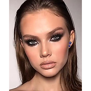 5 PACK Titanium Studs Earrings Screw Back for Women Men Stainless Steel Hypoallergenic Tiny Cubic Zirconia Tragus 20G Piercing for Sensitive Ears Simulated Diamond Cartilage Titanium Earrings,