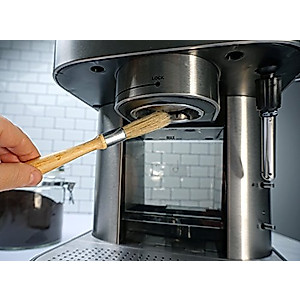 RSVP International Espresso Coffee Kitchen Cleaning Tool, Utility Brush