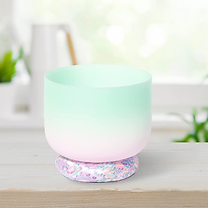 Vaguelly Buddha Sound Bowl Washer Tibetan Sing Bowl Mat Mug Placemat Buddha Sound Bowl Mats Yoga Bowl Pad Buddhism Singing Bowl Pillow Cloth Cup Coaster Singing Bowl Mat Cotton Nepal Music