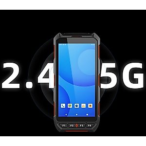 Android 13 Barcode Scanner Handheld Mobile Computer, 5.5-inch Touchscreen PDA Scanner with Integrated Honywell 1D & 2D Bar Code Scan Engine, WiFi & 4G LTE, for Warehouse & Logistics