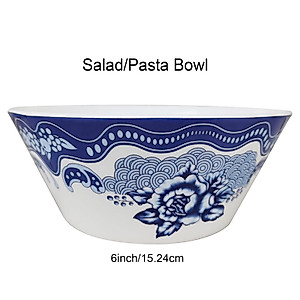 DUDSME Dinnerware Set Ceramic Kitchen Dinner Set Service for 4/6/8 People Coffee Set Bone China Tableware Combination Sets with Dinner Plates Salad Plates Coffee Cups and Saucers Bowl 40 (Size : 40 P