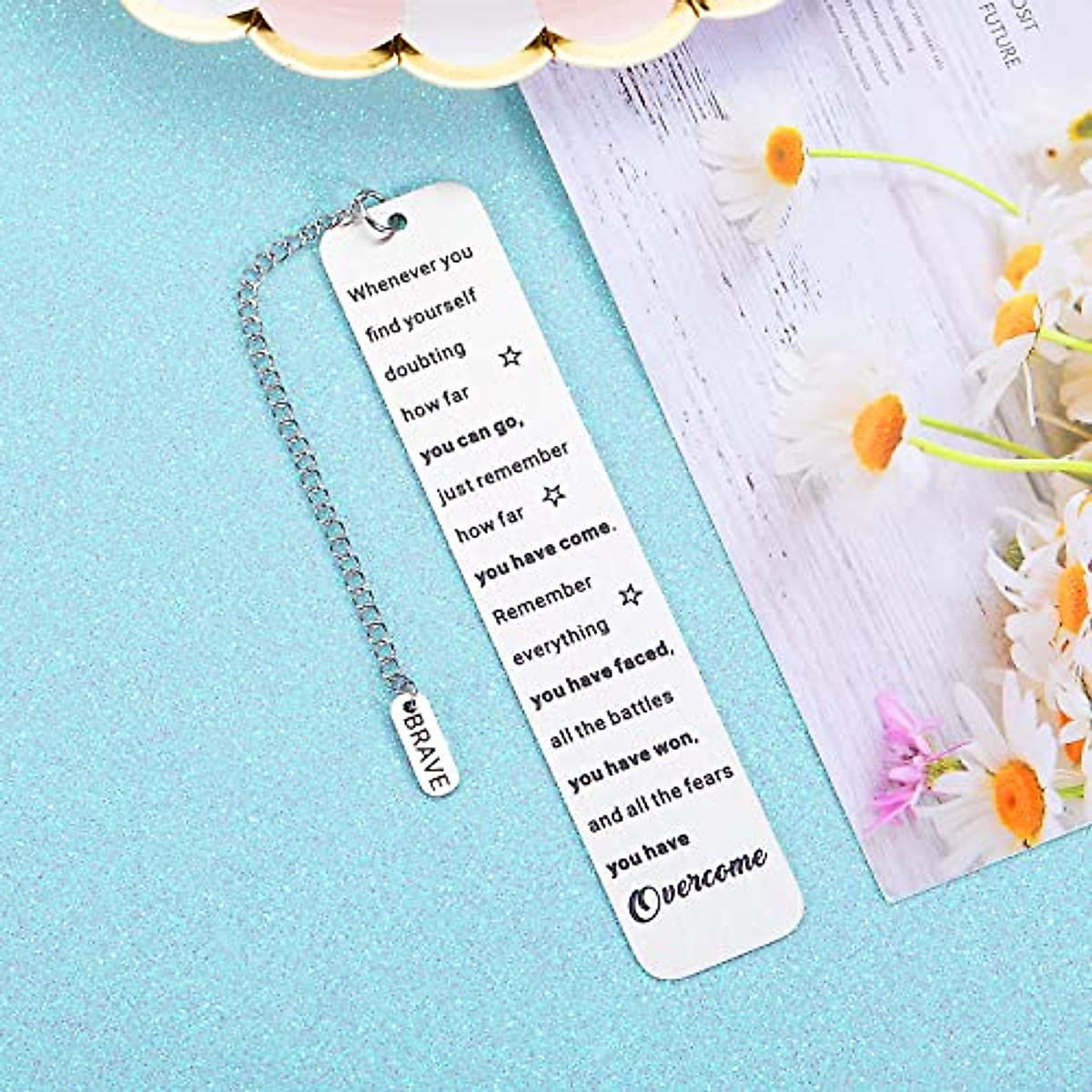 Inspirational Gifts for Women Men Birthday Graduation Gifts for Teens Boys Girls End of Year Student Gift from Teacher Retirement Leaving Gift for Her Class of 2023 Graduates Gift Bookmark for Him Her