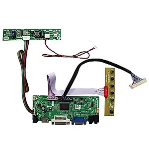 VSDISPLAY HD-MI DVI VGA Audio LCD Controller Board M.NT68676.3 Work for 27 Inch 1920x1080 TPM270WF1-MWN1 TPM270WF1 MWN1 TPM270WF1 MW N1 LVDS Interface LCD Screen