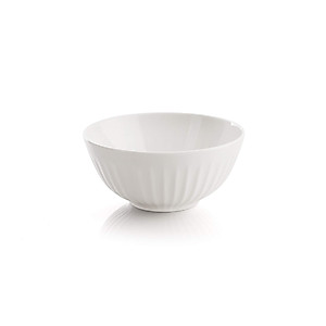 ZEN Pleats Porcelain Cereal Bowls 24oz Set of 6 (Mixed Color)