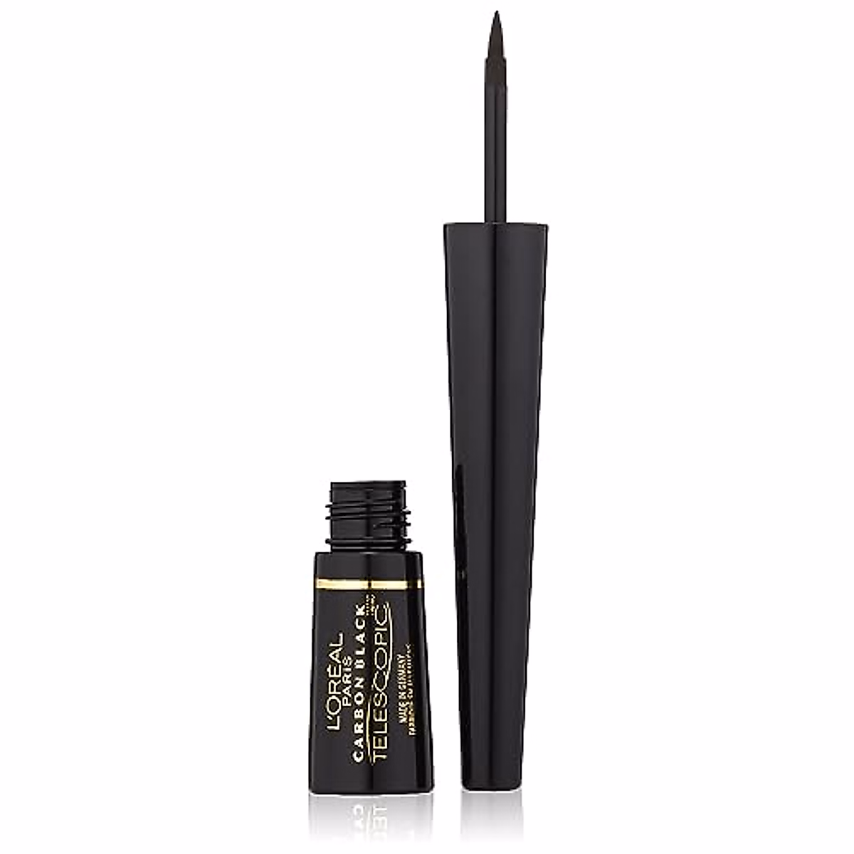 L’Oréal Paris Telescopic Precision Liquid Eyeliner, Carbon Black, 0.08 Oz